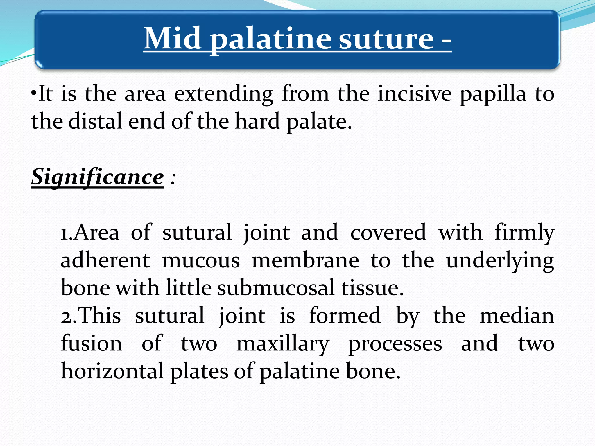 maxillary anatomical landmarks | PPTX