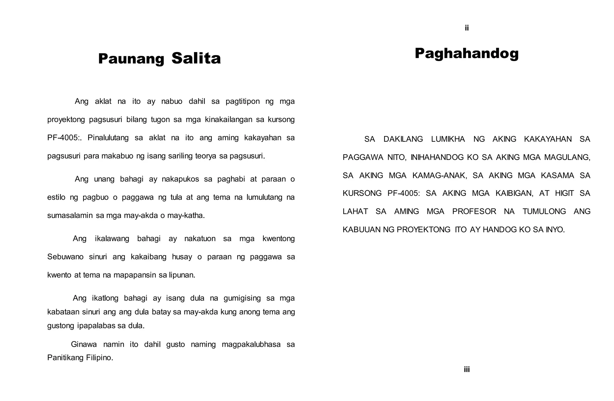 Bisaya tulad ng Tula, Maikling Kwento, at Dula | DOCX