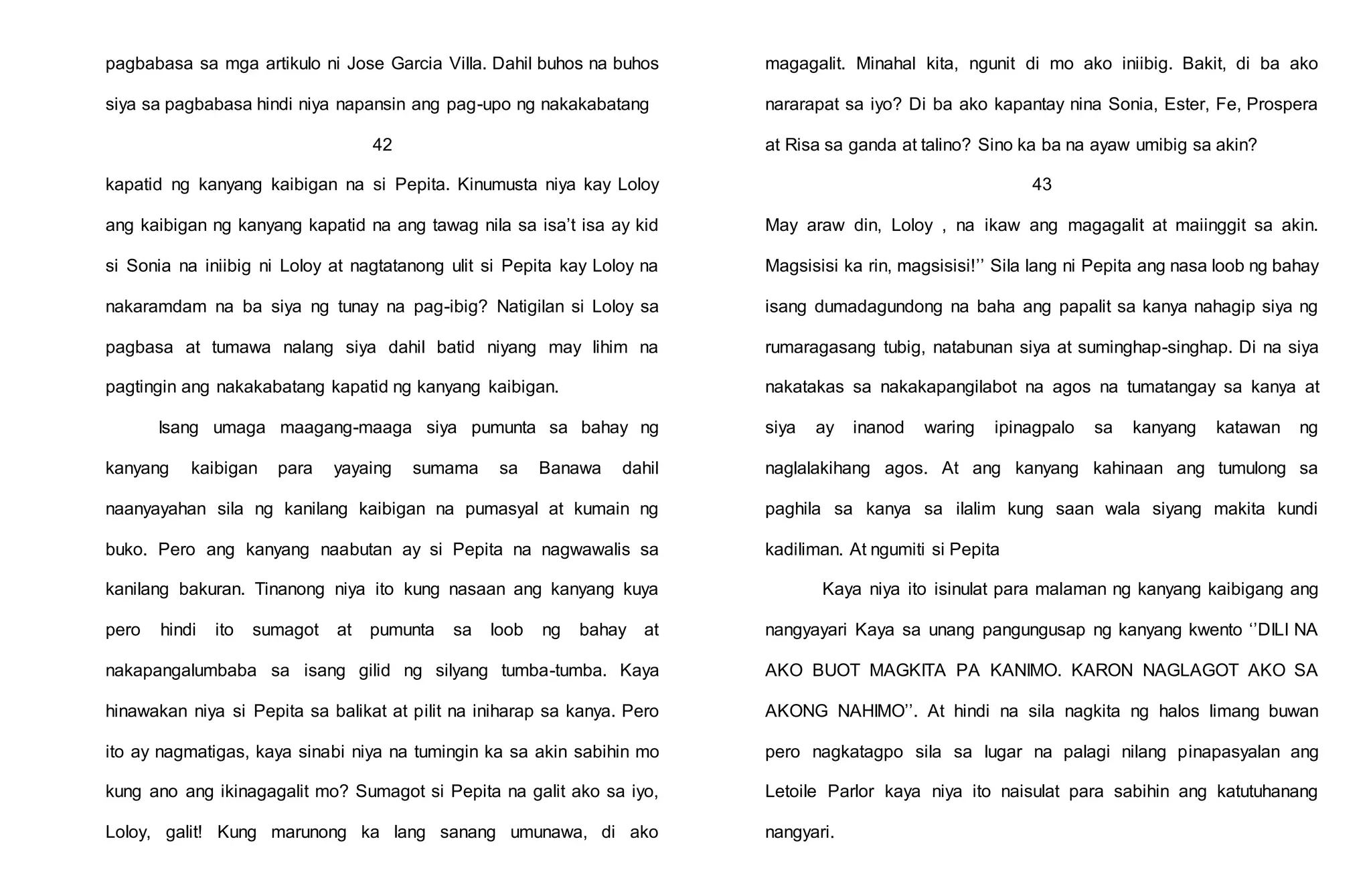 Bisaya tulad ng Tula, Maikling Kwento, at Dula | DOCX