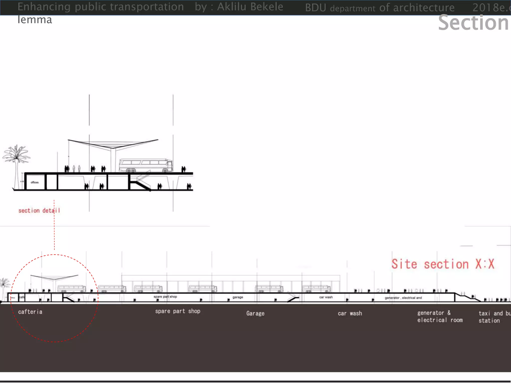 bus terminal design | PPTX
