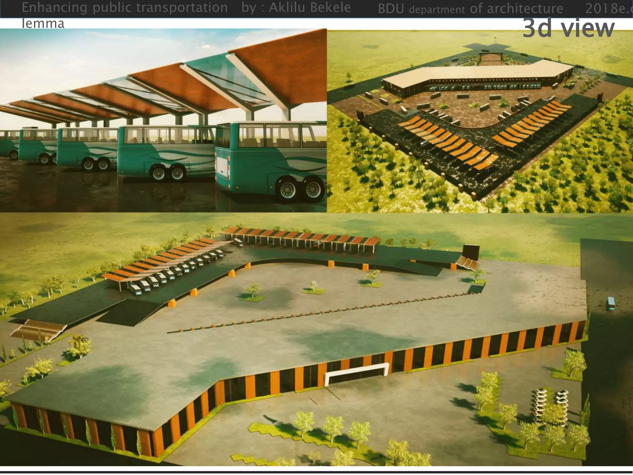 bus terminal design | PPTX