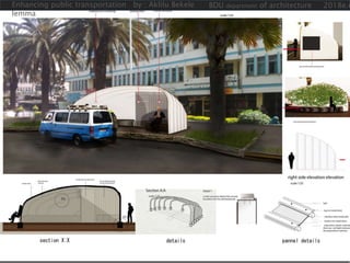 bus terminal design | PPTX