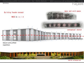 Bus Terminal Design Concept Plans