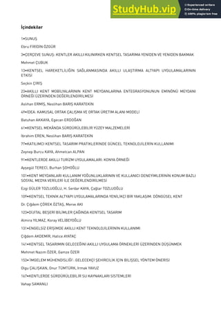 Ak Ll Kent Modellerinin De I Imini Bilim Kurgu Filmleri Zerinden Okumak ...