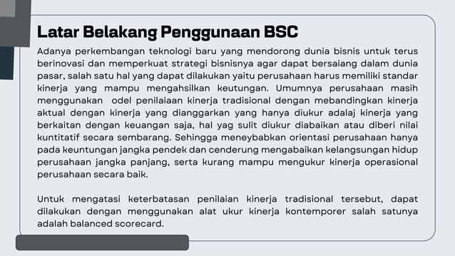 Materi Balance scorecard akuntansi manajemen | PDF