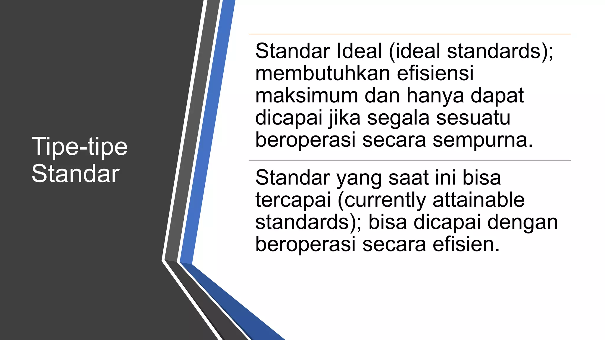 Bab. 9 Biaya Standar: Suatu Alat Pengendalian Manajerial | PPTX