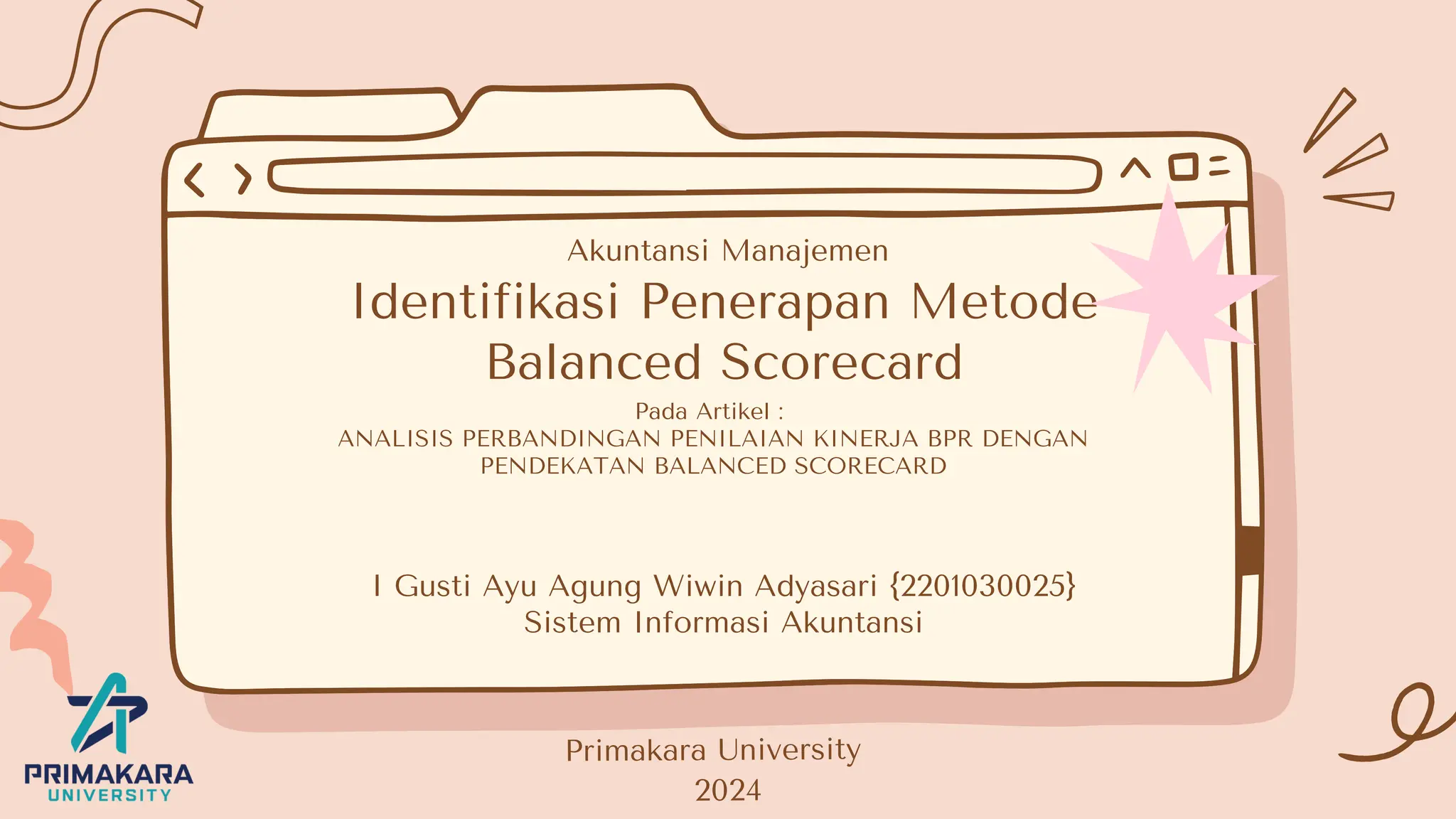 Identifikasi Penerapan Metode Balanced Scorecard (BSC) | PDF