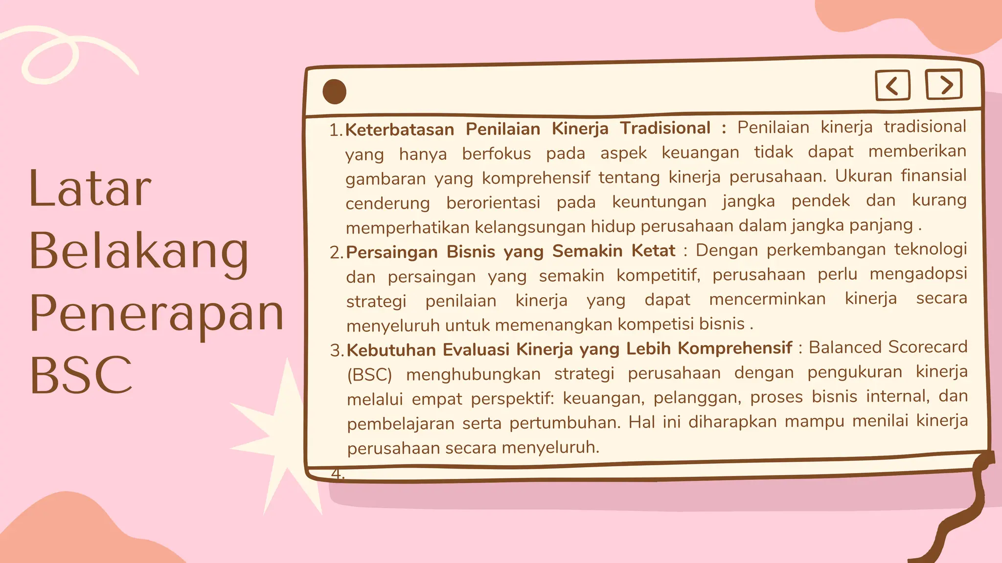 Identifikasi Penerapan Metode Balanced Scorecard (BSC) | PDF