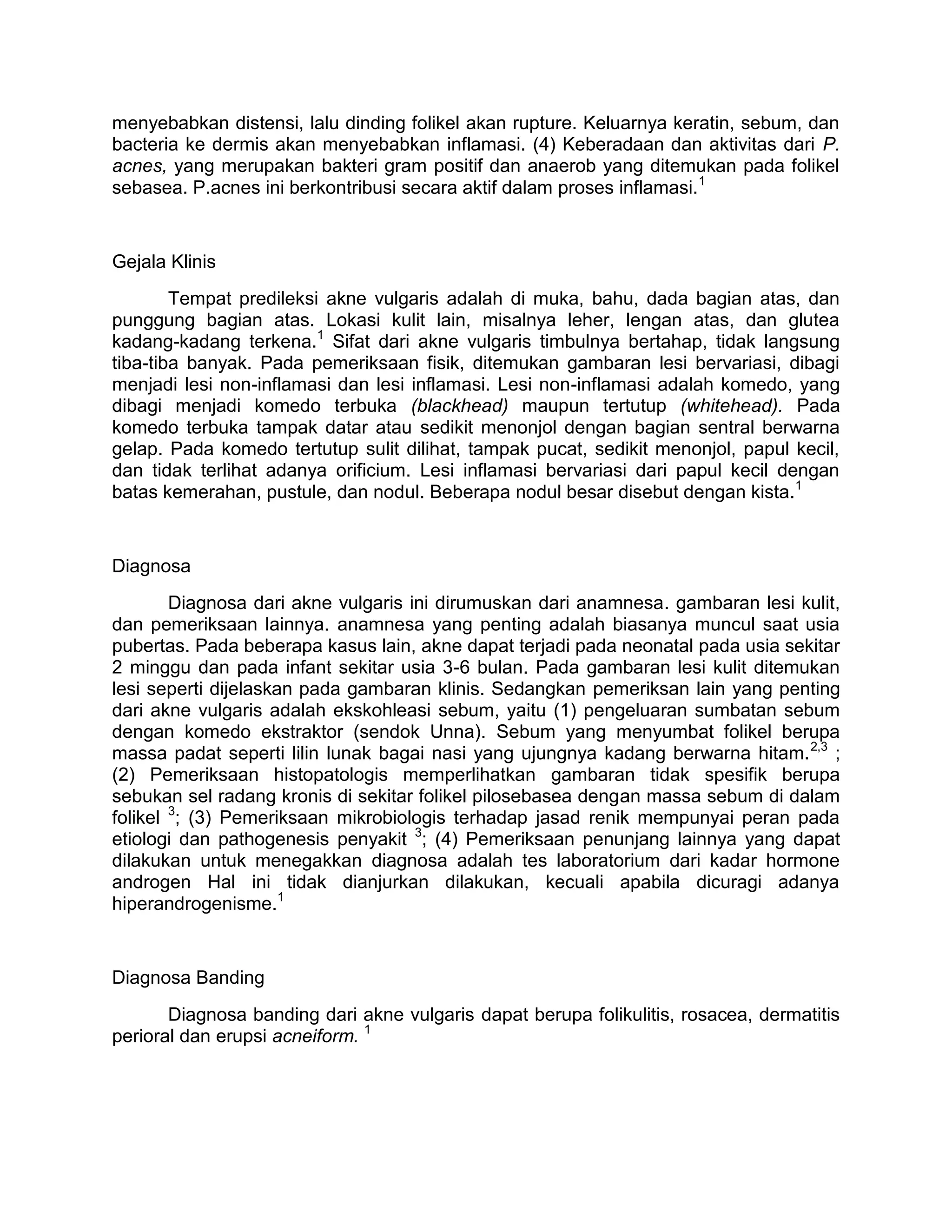 Akne vulgaris | DOCX