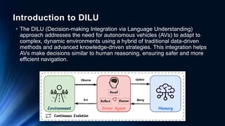 A Knowledge-driven approach to autonomous driving with LLMs | PPTX
