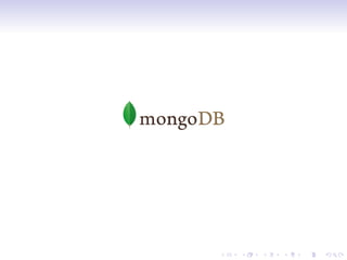 Mongo DB | PPT