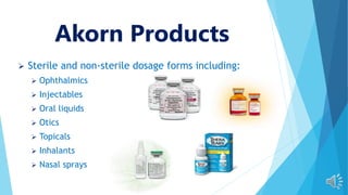 Akorn, Inc. PowerPoint Presentation | PPTX
