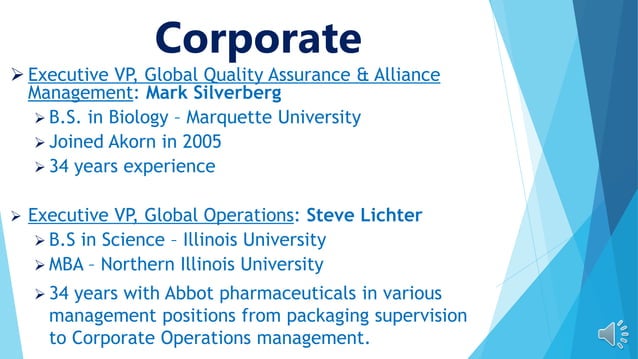 Akorn, Inc. PowerPoint Presentation | PPTX