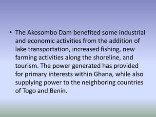 Akosombo dam by zdh | PPTX