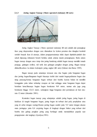 alat kapal dan penangkap ikan - lift nett | DOCX