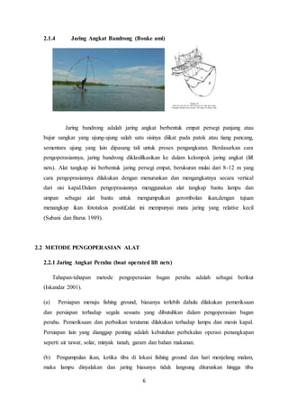 alat kapal dan penangkap ikan - lift nett | DOCX