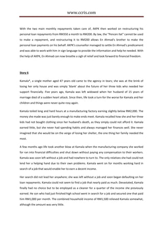 Akpk success stories | PDF