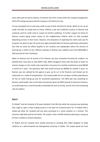 Akpk success stories | PDF