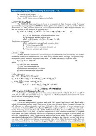 Comparative Study of Path Loss Models for Wireless Communication in ...