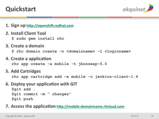 Aerogear Java User Group Presentation | PPT