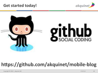 Aerogear Java User Group Presentation | PPT