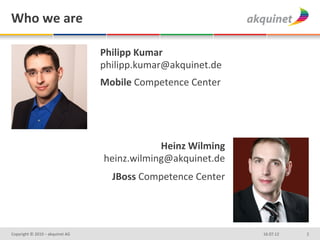 Aerogear Java User Group Presentation | PPT