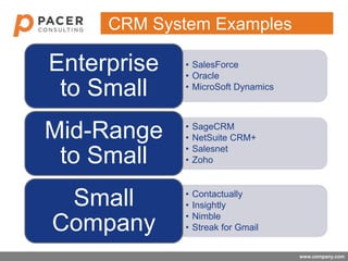 The CRM Eco-System | PPTX