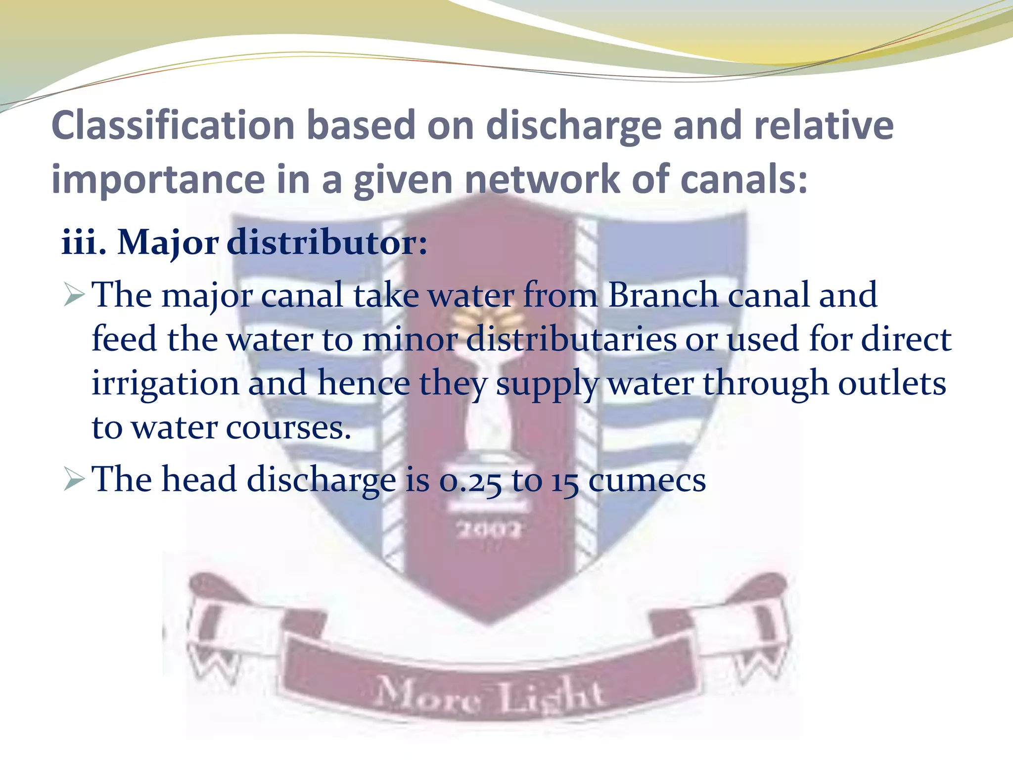 types of canal | PPTX