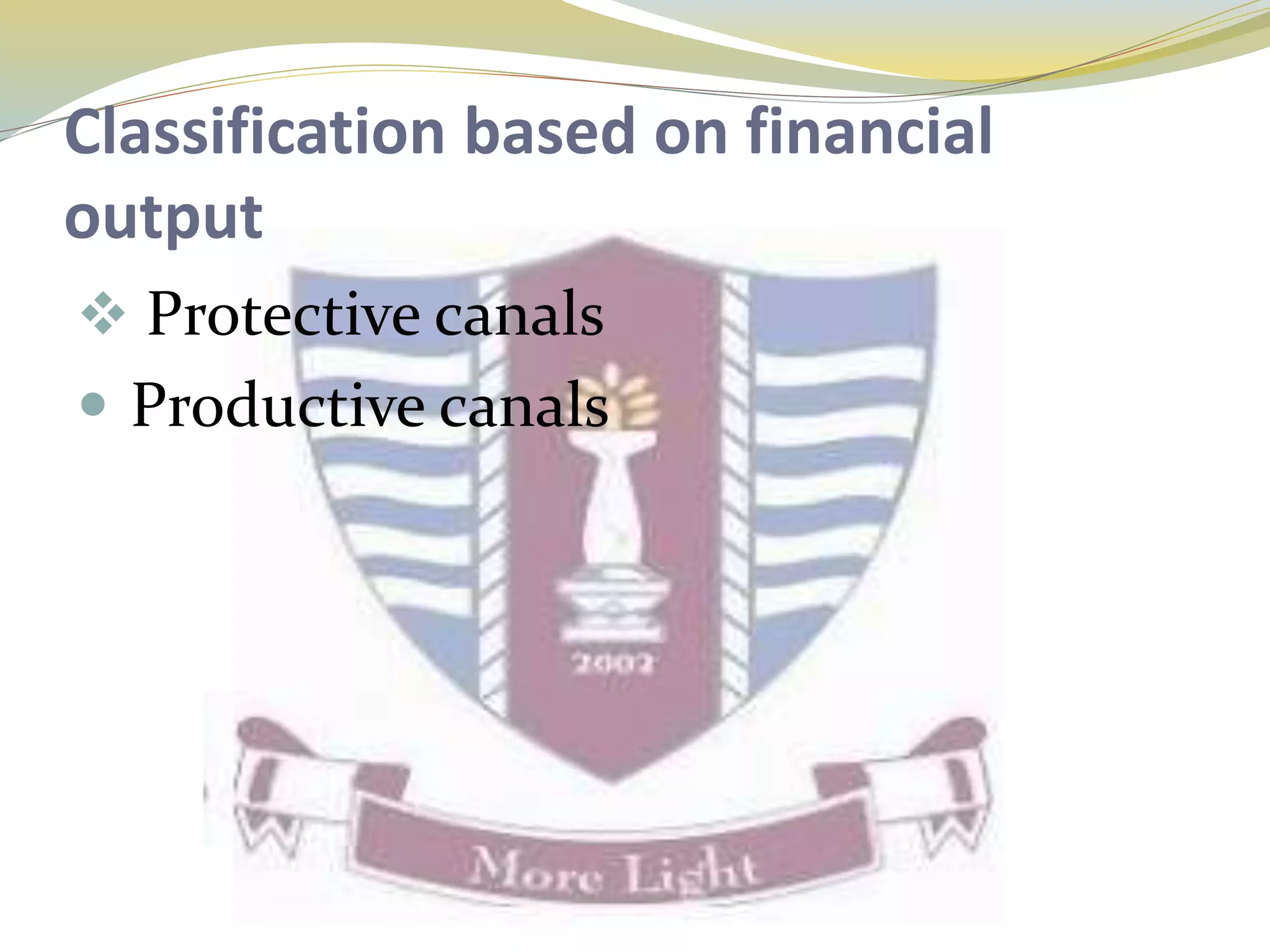 types of canal | PPTX