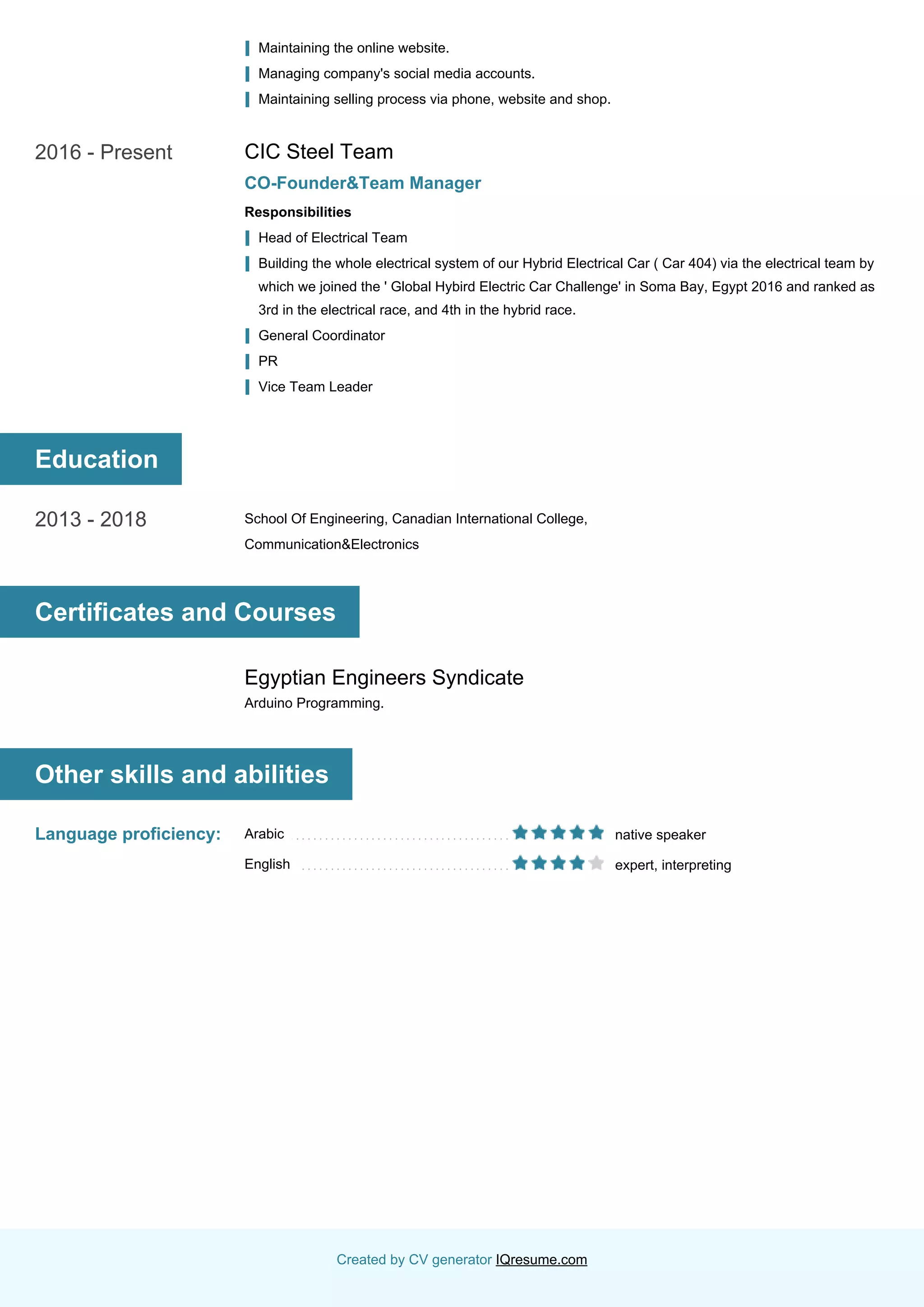 Akram's cv | PDF