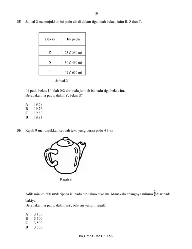 Akram terengganu mt t6 2016 set 3 k1 soalan - jawapan - copy | PDF