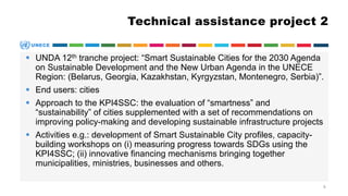 The role of UNECE and the Key Performance Indicators for Smart and Sustainable Cities in ...
