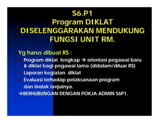 AKREDITASI RUMAH SAKIT: STANDAR PELAYANAN REKAM MEDIS | PDF