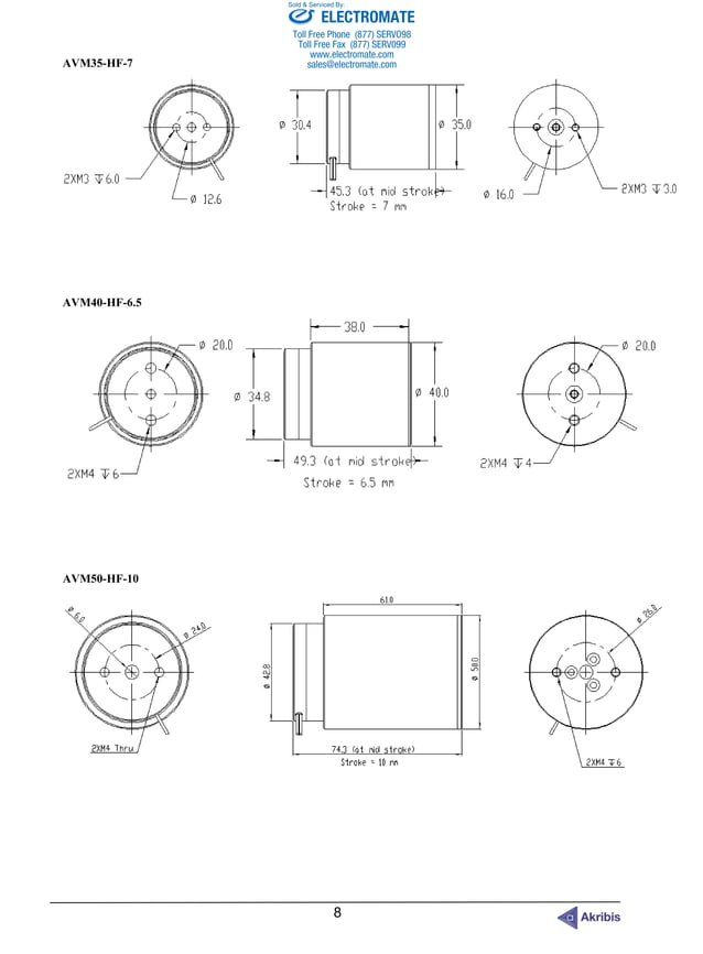 Akribis avm brochure | PDF