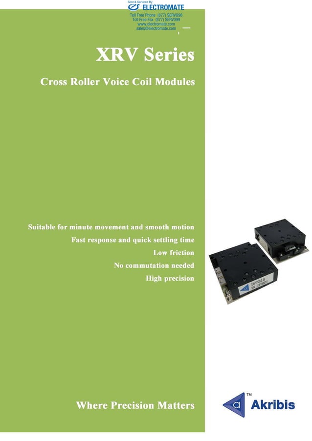 Akribis xrv(en) 270412 brochure | PDF