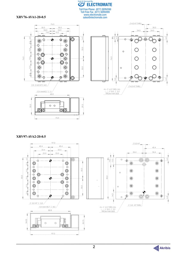 Akribis xrv(en) 270412 brochure | PDF