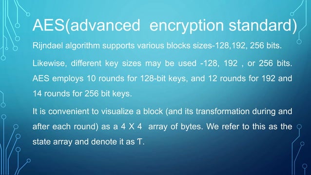 Cryptography and its Application in Security | PPTX