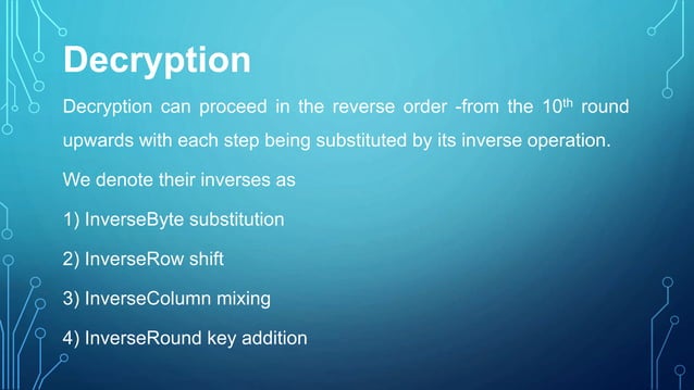 Cryptography and its Application in Security | PPTX
