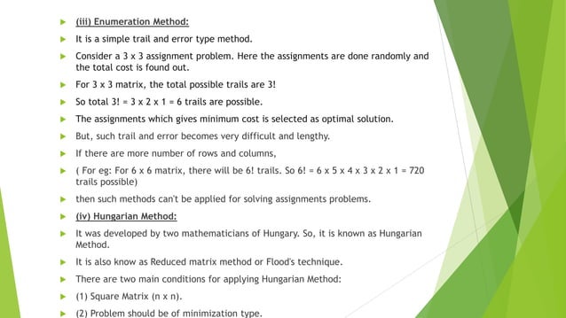 Assignment model | PPTX