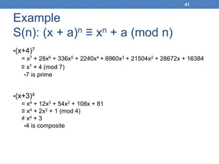 Introduction to the AKS Primality Test | PPTX