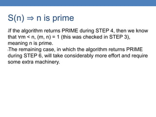Introduction to the AKS Primality Test | PPTX