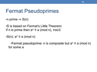 Introduction to the AKS Primality Test | PPTX