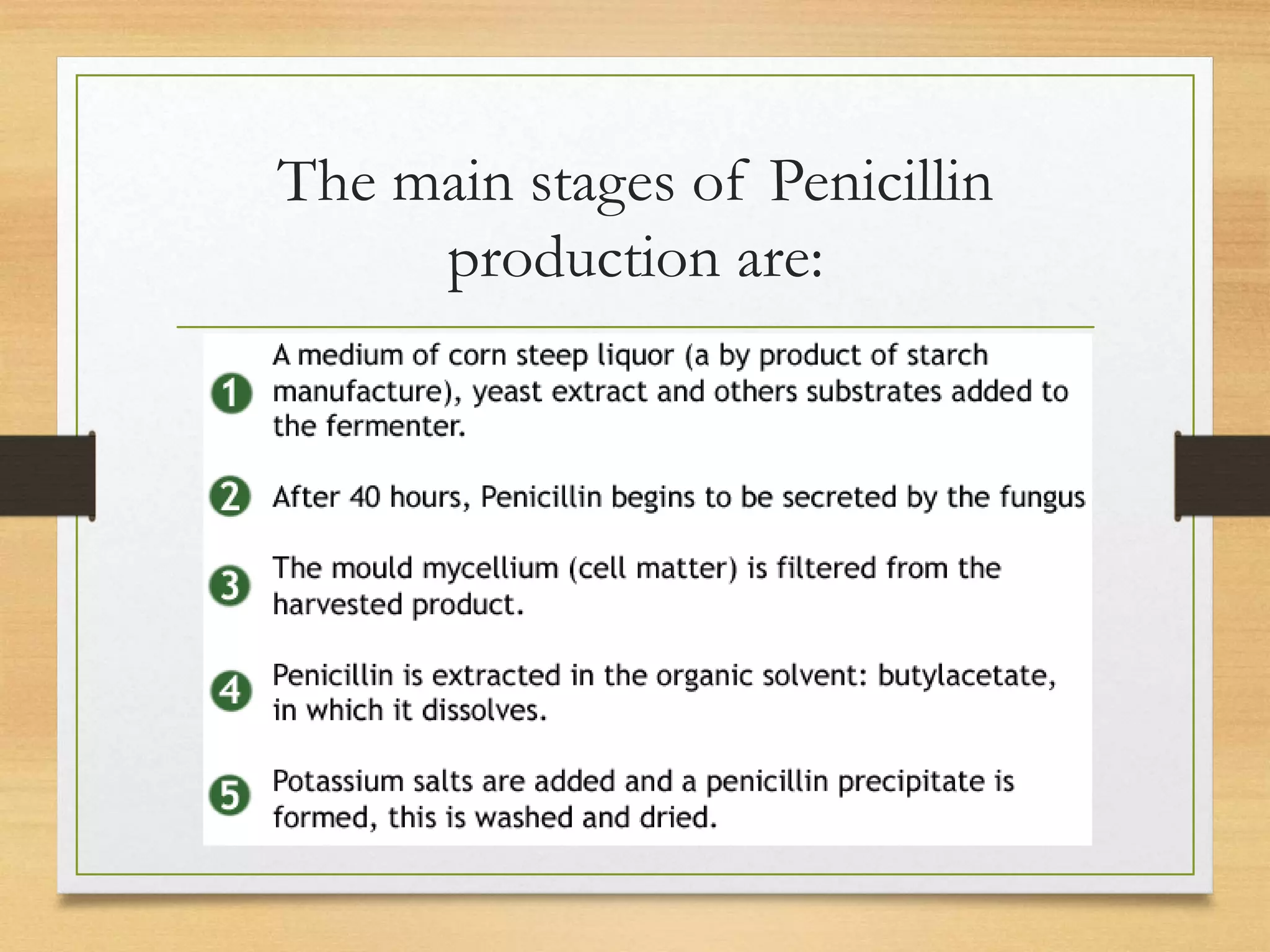 Penicillin Production | PPTX