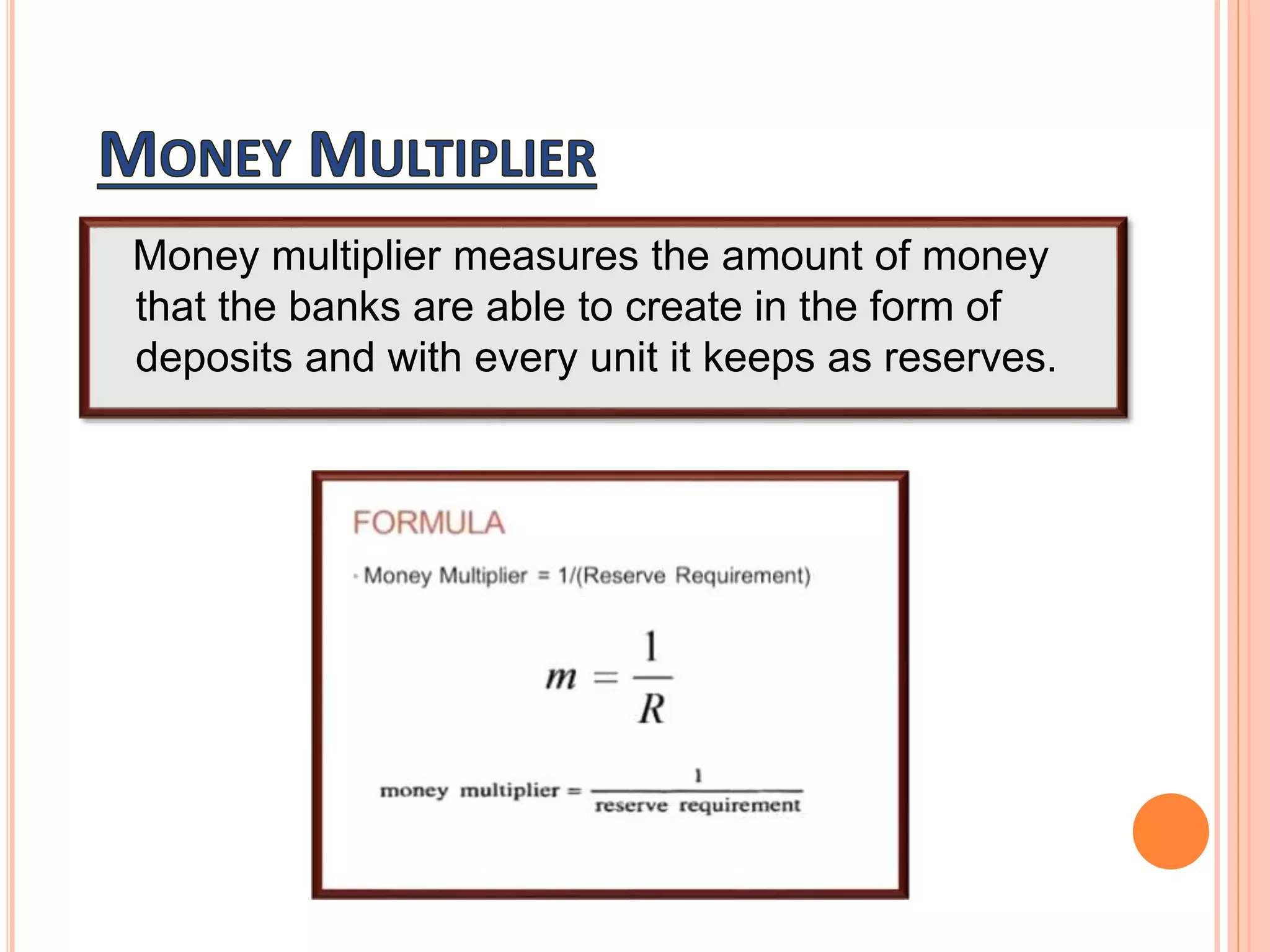 Money Creation through commercial banks | PPTX
