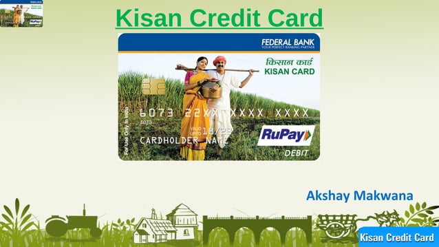 Kisan Credit Card | PPT | Credit Cards | Personal Debt