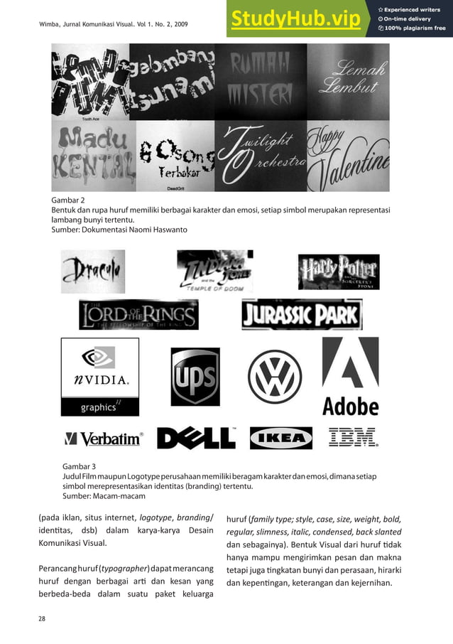AKSARA DAERAH DAN BUDAYA VISUAL NUSANTARA SEBAGAI GAGASAN PERANCANGAN TYPEFACE (FONT) LATIN | PDF