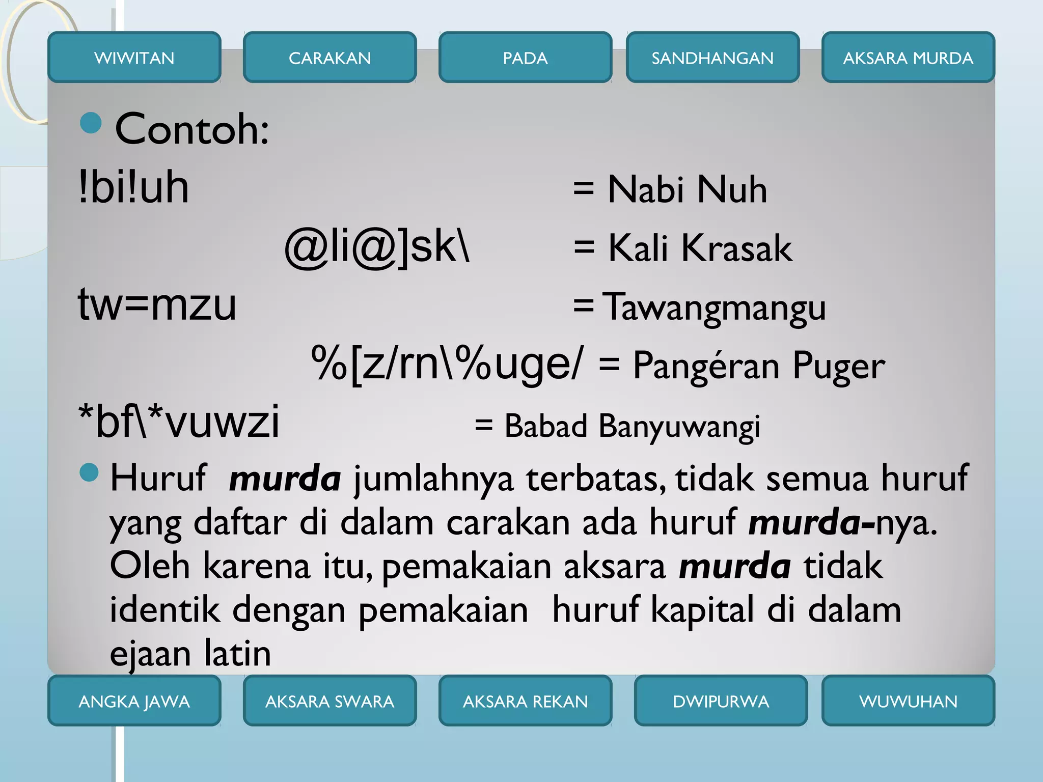 Aksarajawa 140908234905-phpapp01 | PPT