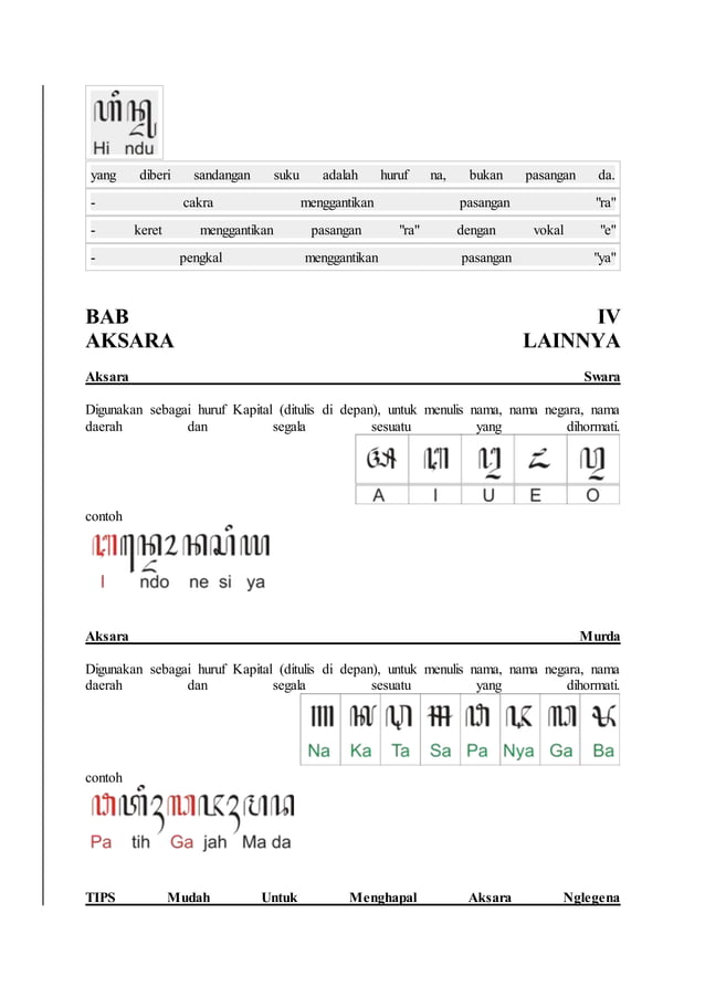 Aksara jawa | PDF