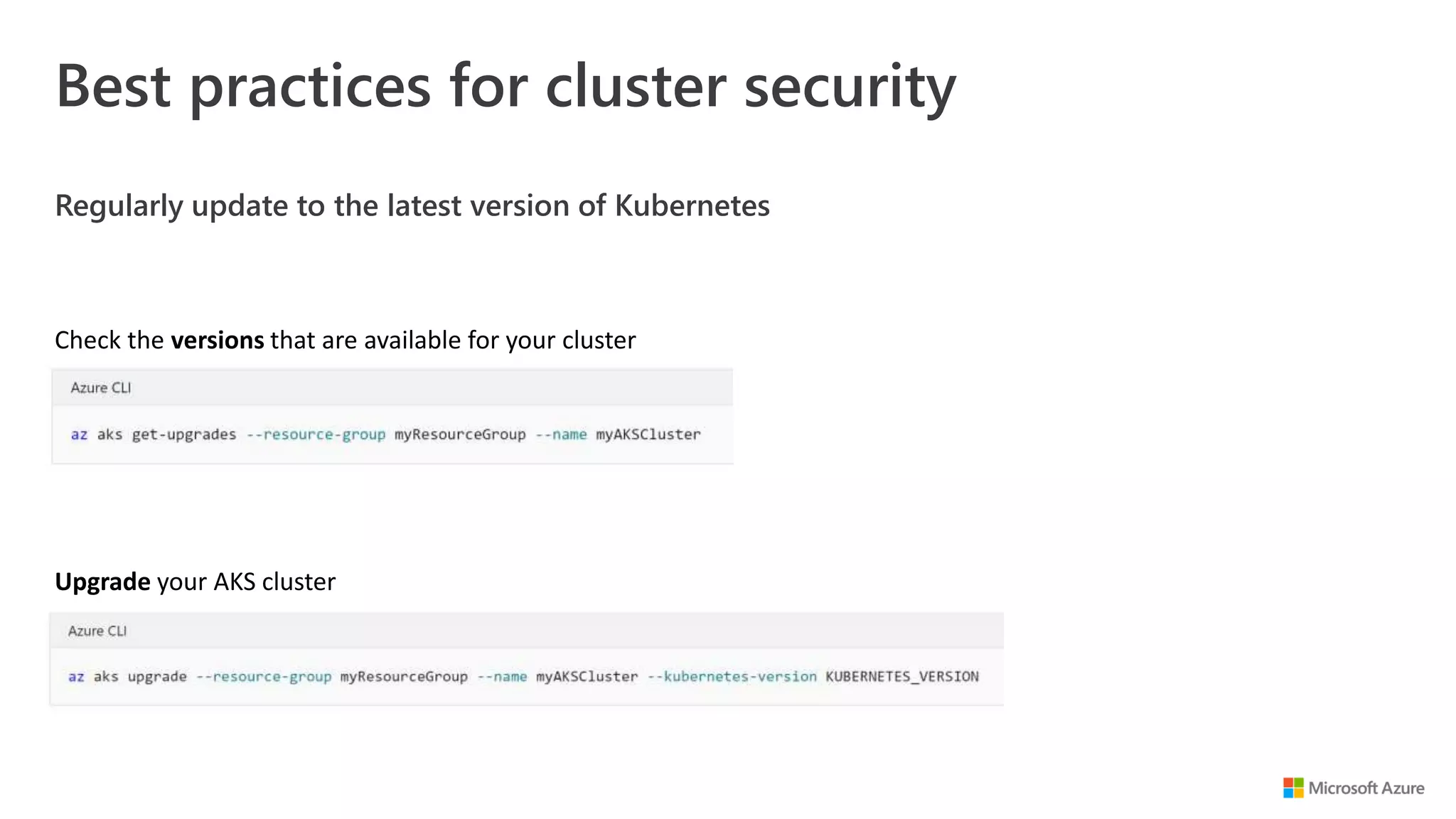 Best Practices To Secure Your Kubernetes Cluster Ppt