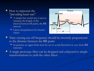 ECG Filtering Techniques And Methodologies | PPT